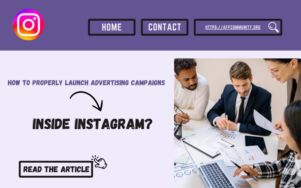 How to properly launch advertising campaigns inside Instagram? - Trafee.com